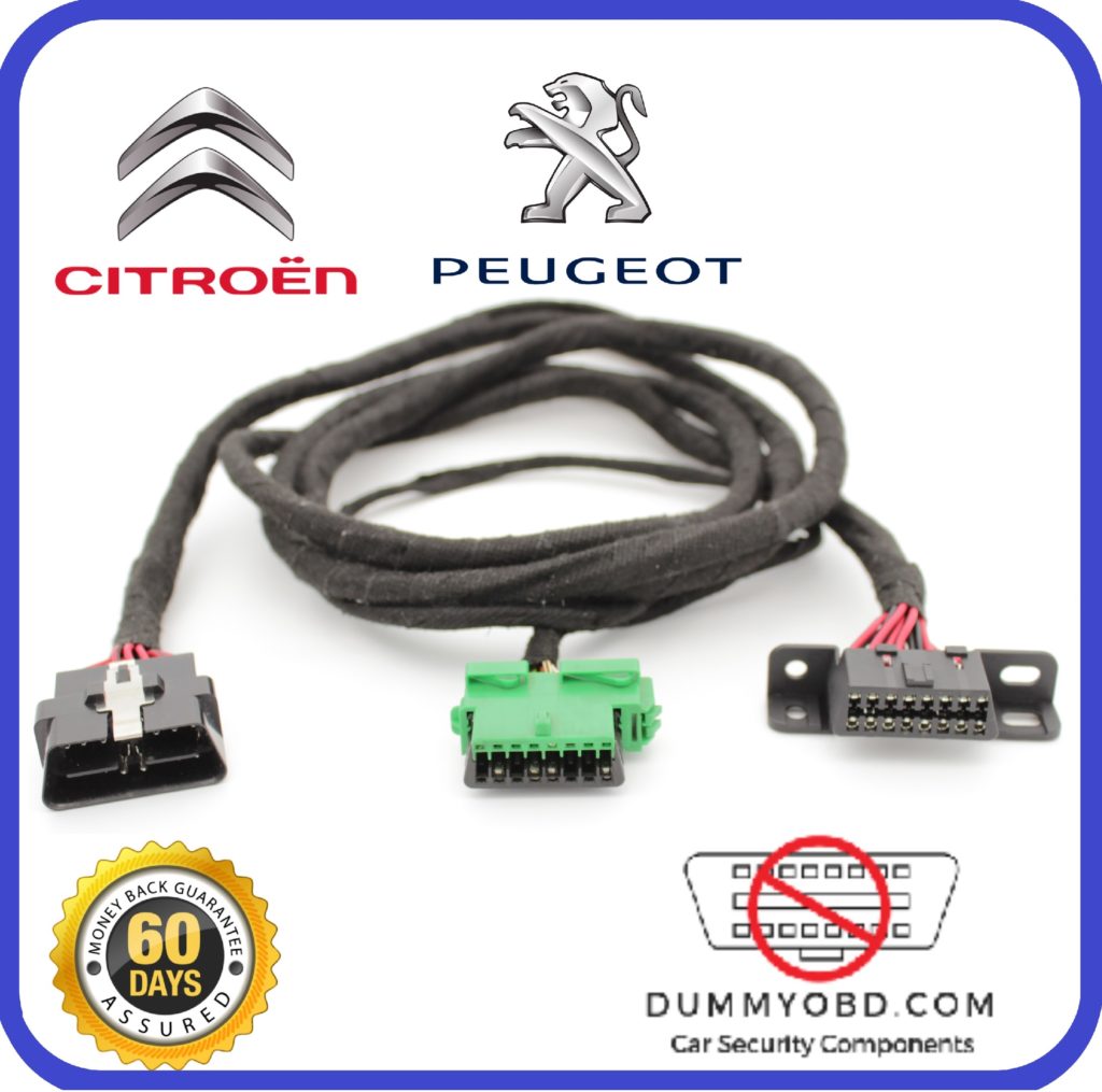 PEUGEOT Dummy OBD port relocation | Dummy OBD